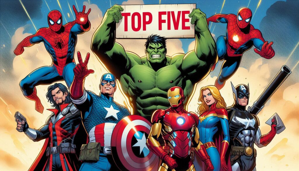 Friday Five–Marvel Superheroes – Josh's World